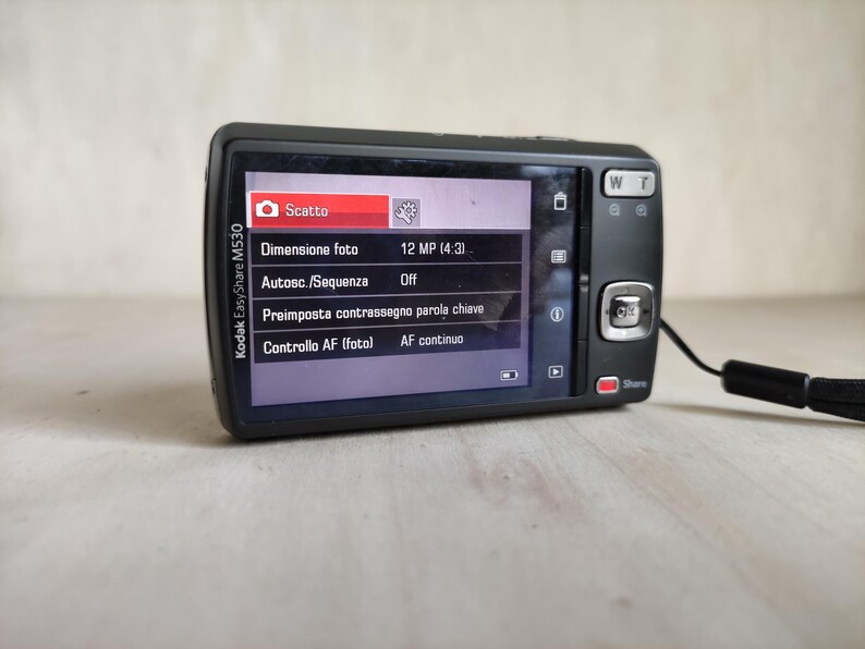 Digicam Kodak M530 - 14MP -- Y2K Digital CCD Sensor Camera - Etsy