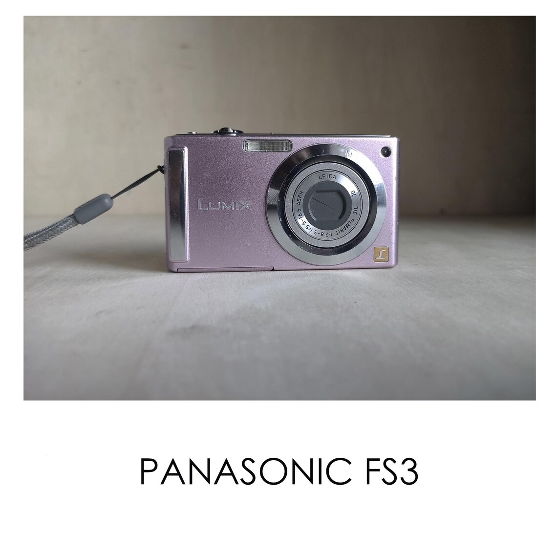 Y2K LILA Panasonic Lumix FS3 8MP Leica Optics Digicam Digital Retro CCD ...