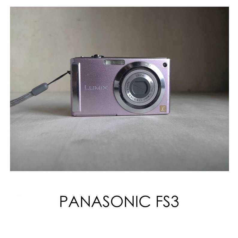 Y2K LILA Panasonic Lumix FS3 8MP Leica Optics Digicam Digital Retro CCD ...