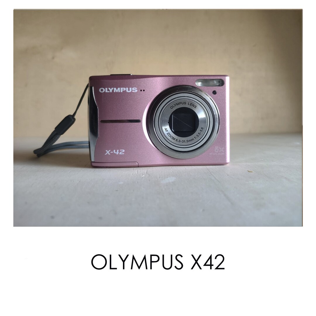 Satin Pink Olympus X-42 12MP CCD Y2K Sensor Digicam Digital Retro Camera - Etsy