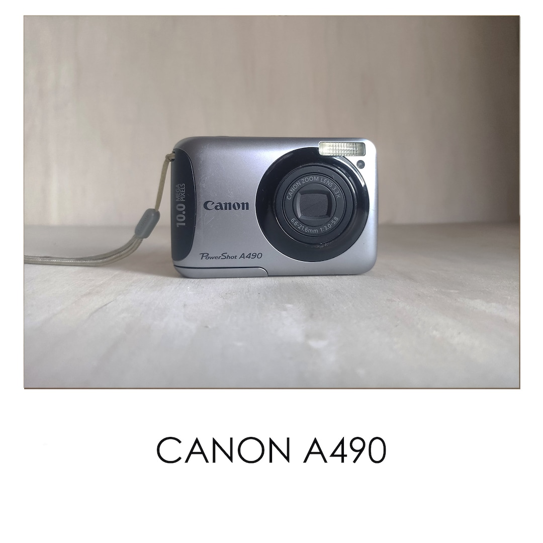CCD Canon A490 -- 10MP -- Y2K Digicam Digital Retro CCD Sensor Camera ...