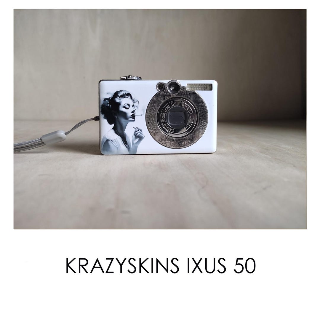 Rare Canon IXUS 50 -- 5MP -- Y2K Digicam Digital Retro CCD Sensor ...