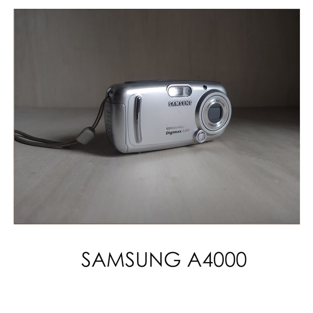 Vintage Samsung Digimax A4000 4MP Y2K Digicam Digital Retro CCD Sensor ...
