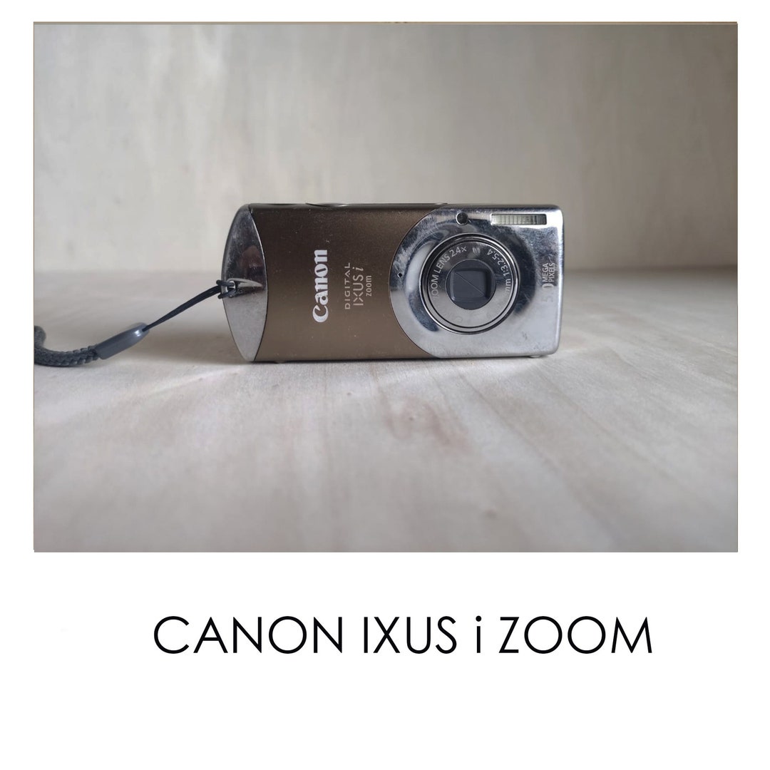 Rare Canon Powershot SD30 / IXUS I Zoom -- 5MP -- Y2K Digicam Digital Retro CCD Sensor Camera - Etsy