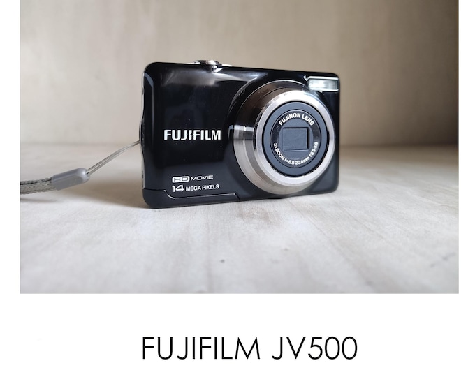 Fujifilm JV500 -- 14MP -- Y2K Digicam Digital CCD Sensor Camera - Etsy