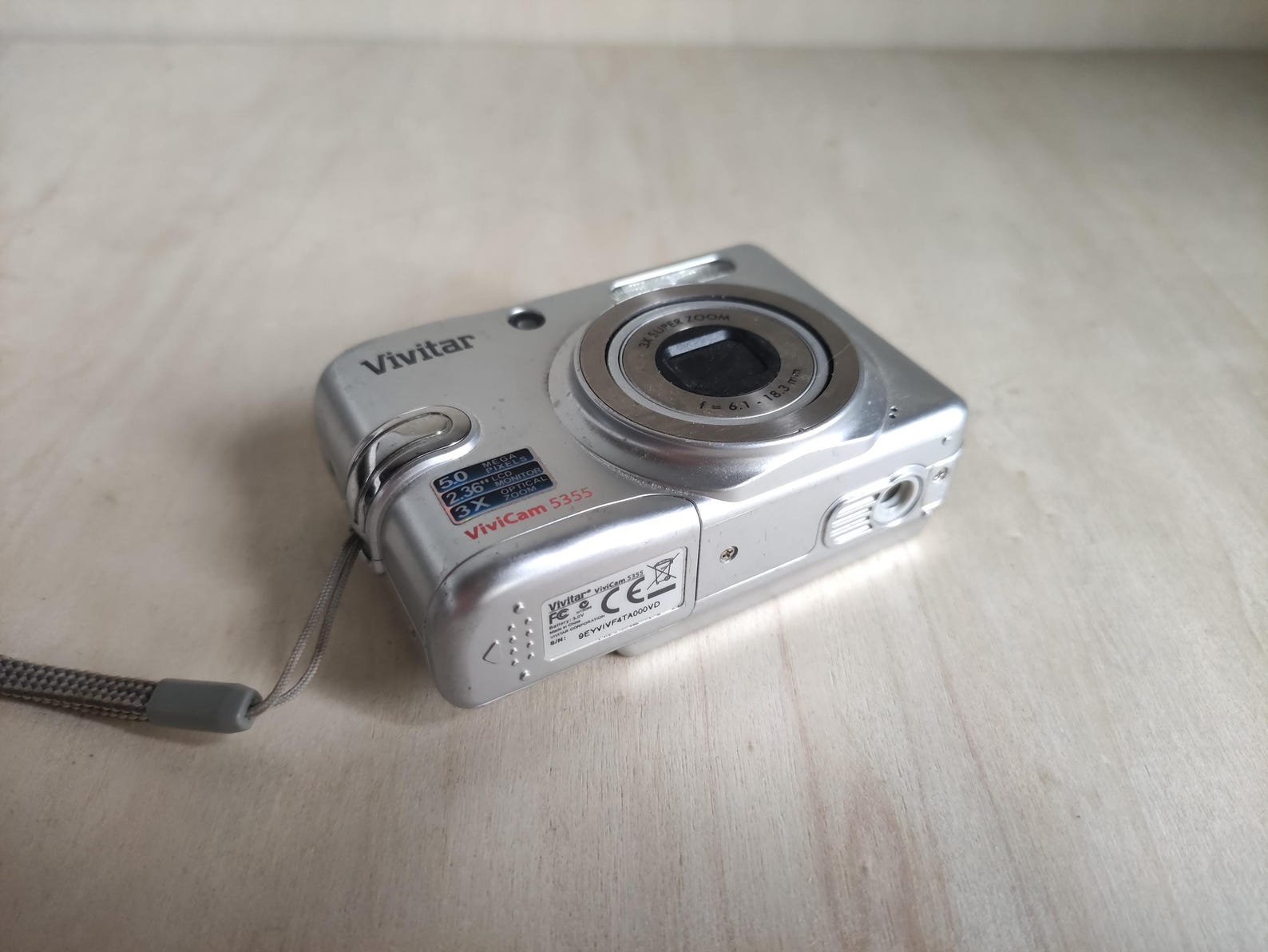 Digicam Vivitar V5355 -- 5MP -- Y2K Digicam Digital Retro CMOS Sensor ...