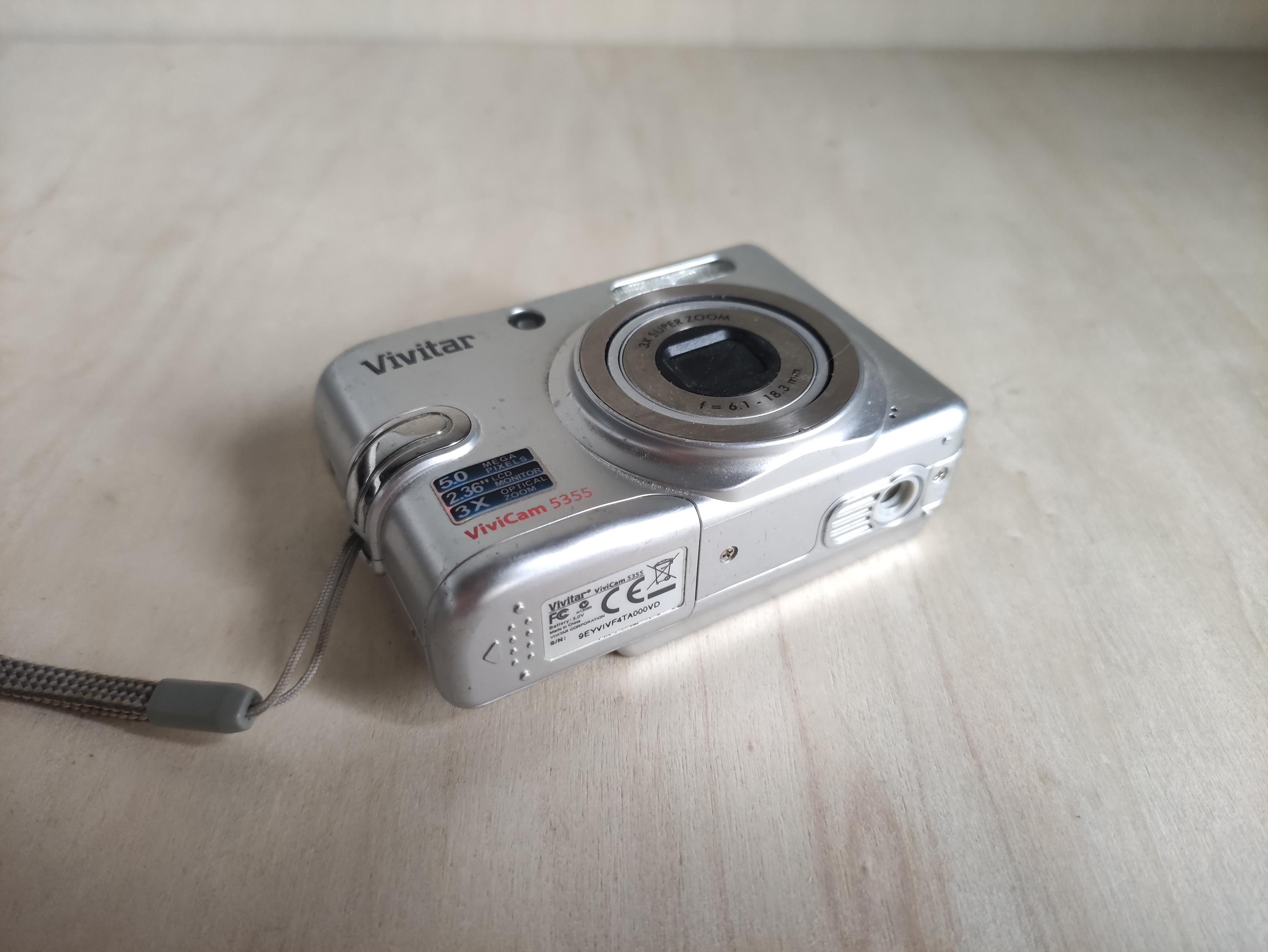 Digicam Vivitar V5355 -- 5MP -- Y2K Digicam Digital Retro CMOS Sensor ...