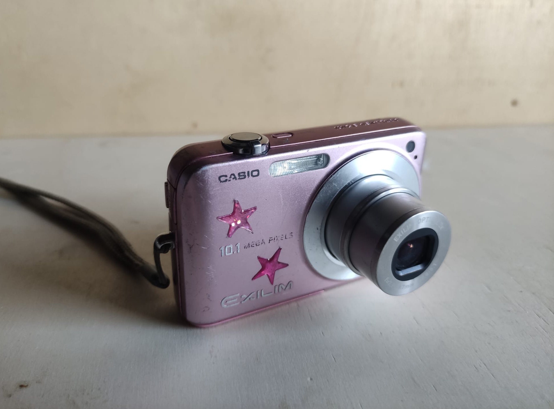 Pink Casio Exilim EX-Z1050 10MP Y2K Digital Camera CCD Sensor Digicam ...