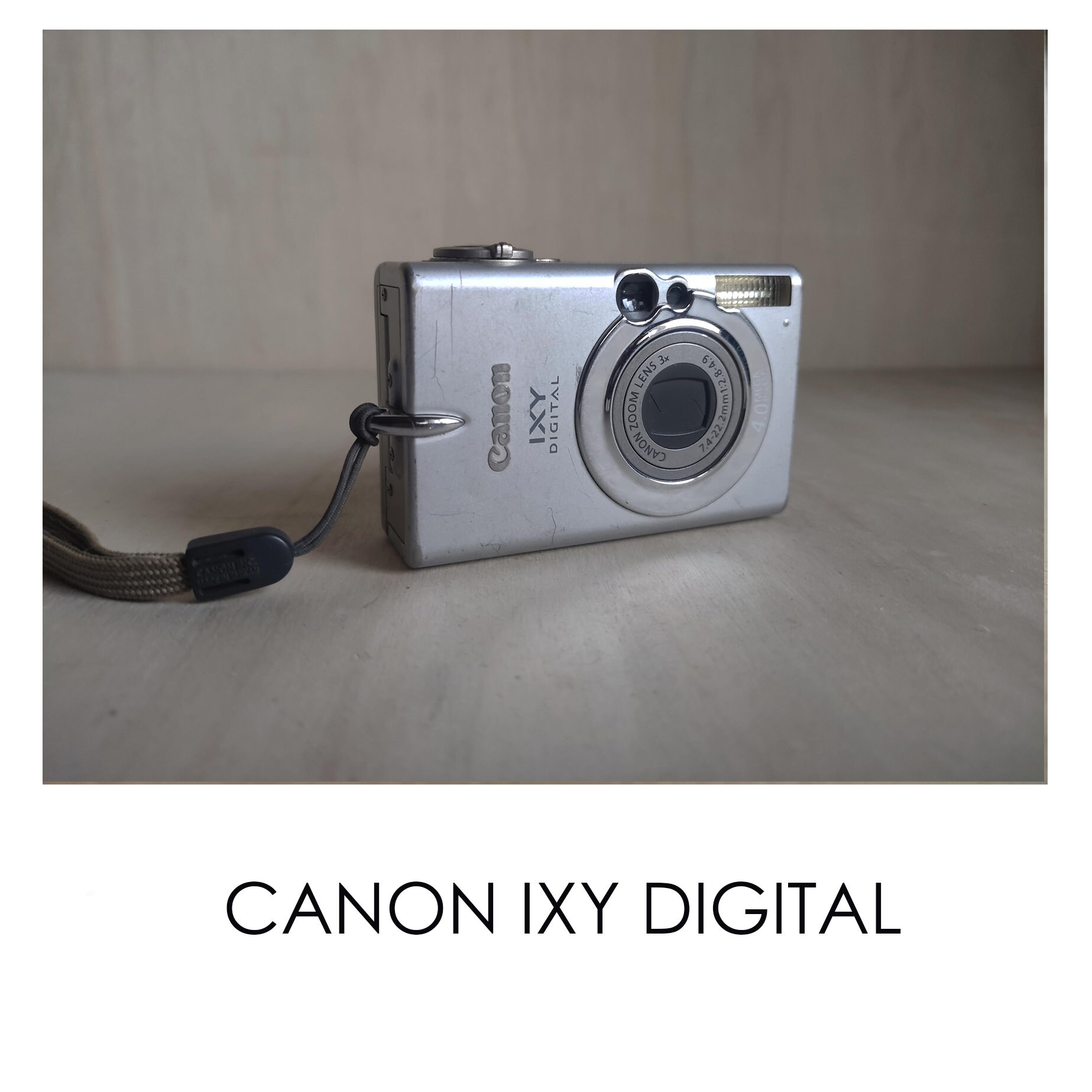 Y2K Canon IXY Digital /elph 100 4MP Digicam Digital Retro CCD Sensor Camera - Etsy