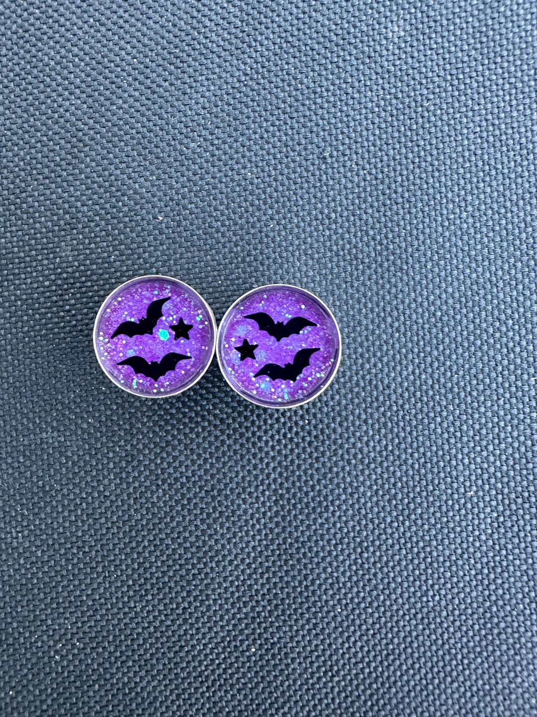 12mm 1/2” Purple Bat Steel Plugs - Etsy
