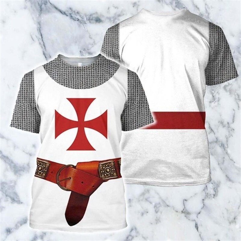 Knight Templar Shirt New T-shirt Summer Cool Shirts - Etsy