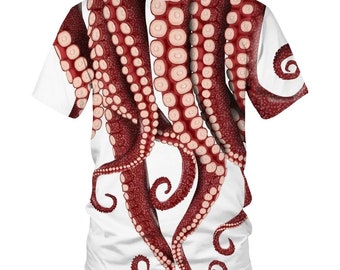 Octopus Shirt | Etsy