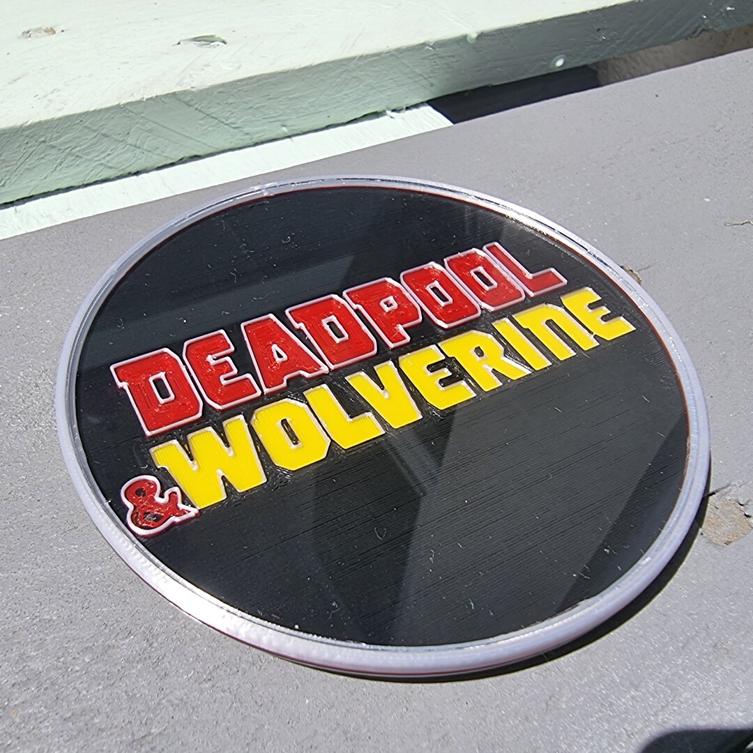 Deadpool & Wolverine 3D Coaster - Etsy