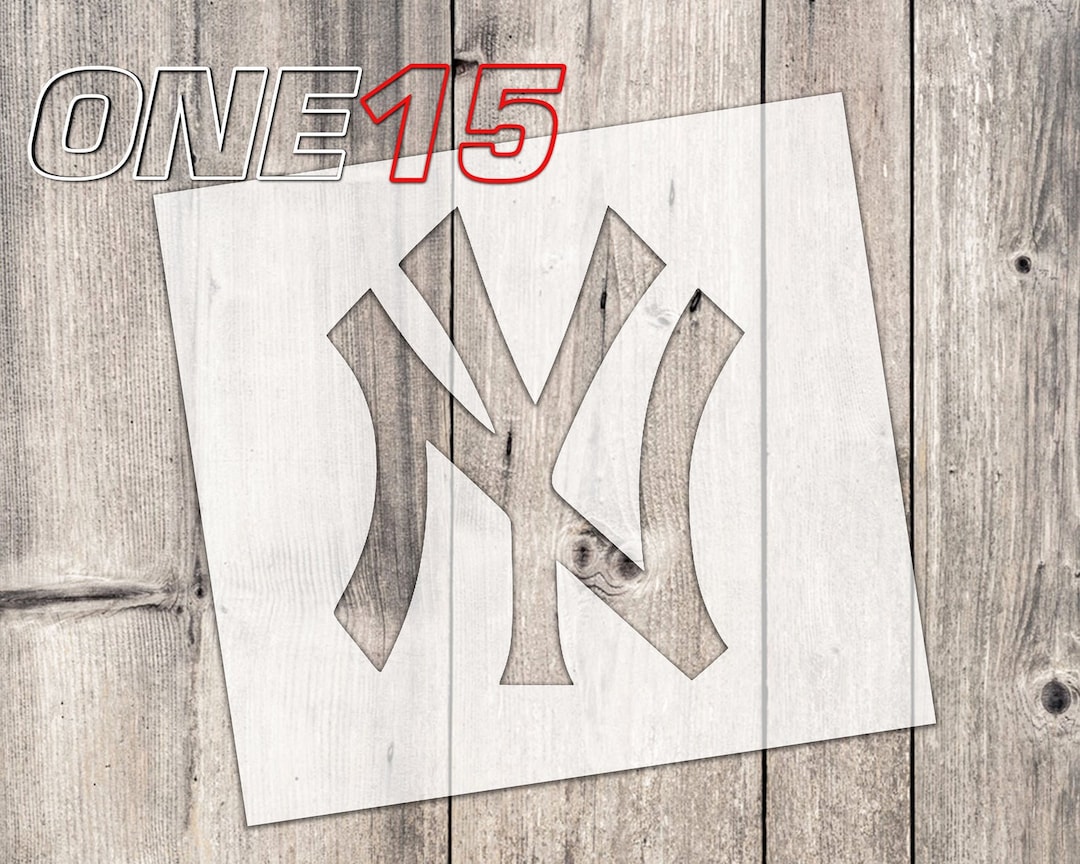 New York Logo Mylar Stencil | Reusable | for Wood Food T Shirt Shoes ...