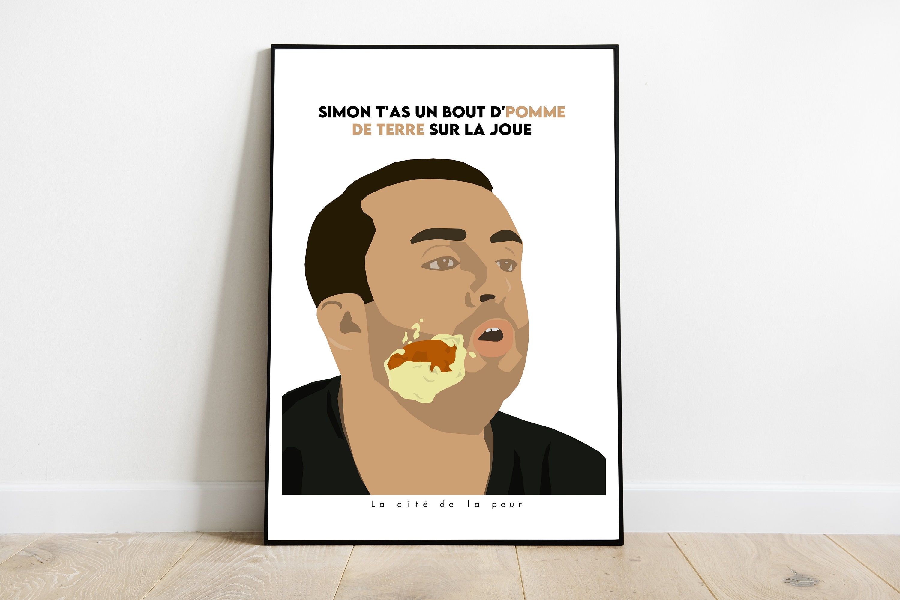 City of Fear Potato Poster Poster Print - Etsy