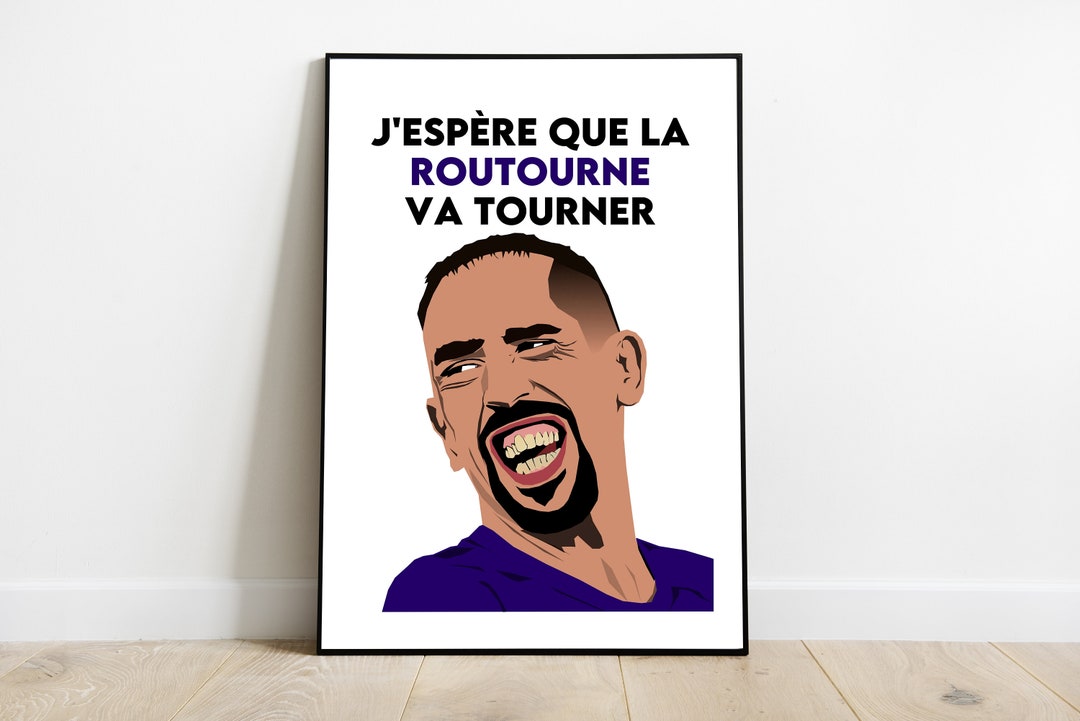 Franck Ribéry Poster Poster Print - Etsy