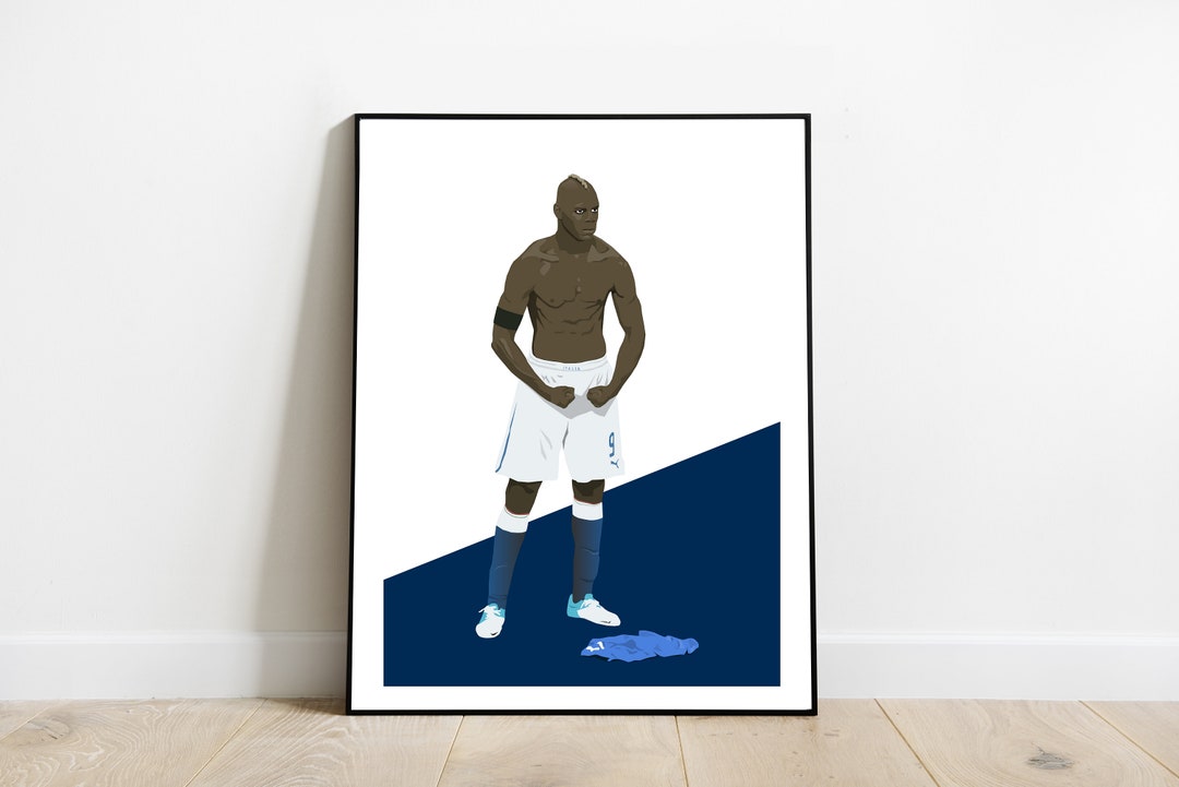 Mario Balotelli Poster Poster Print - Etsy