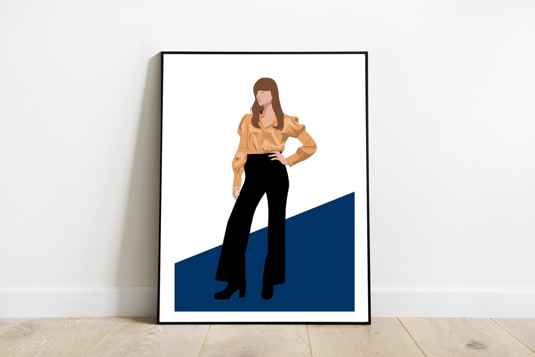 Clara Luciani Minimalist Poster Poster Print - Etsy