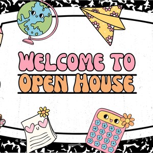 Editable Retro/groovy Composition Notebook Monthly Backgrounds - Etsy