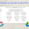 Editable Seating Chart Google Slides Seating Chart Movable Seating ...