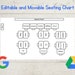 Editable Seating Chart | Google Slides | Seating Chart | Movable ...