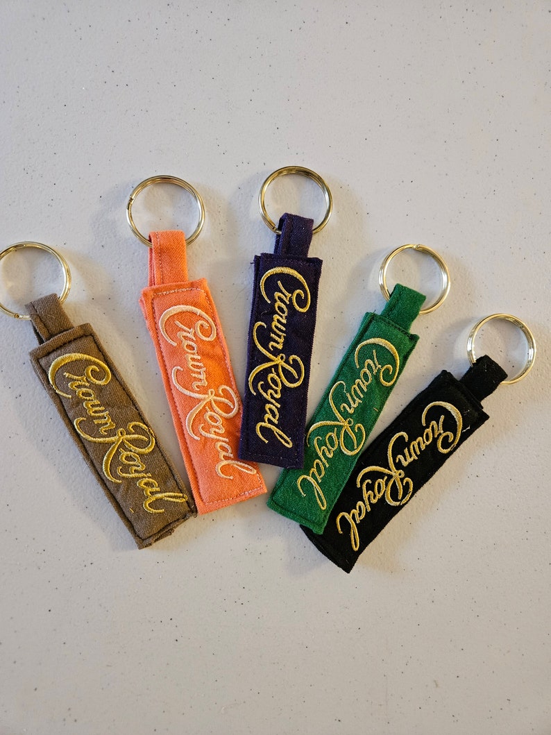 Crown Royal Bag Keychains - Etsy