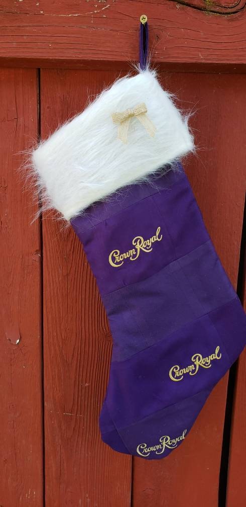 Crown Royal Bag Christmas Stockings - Etsy