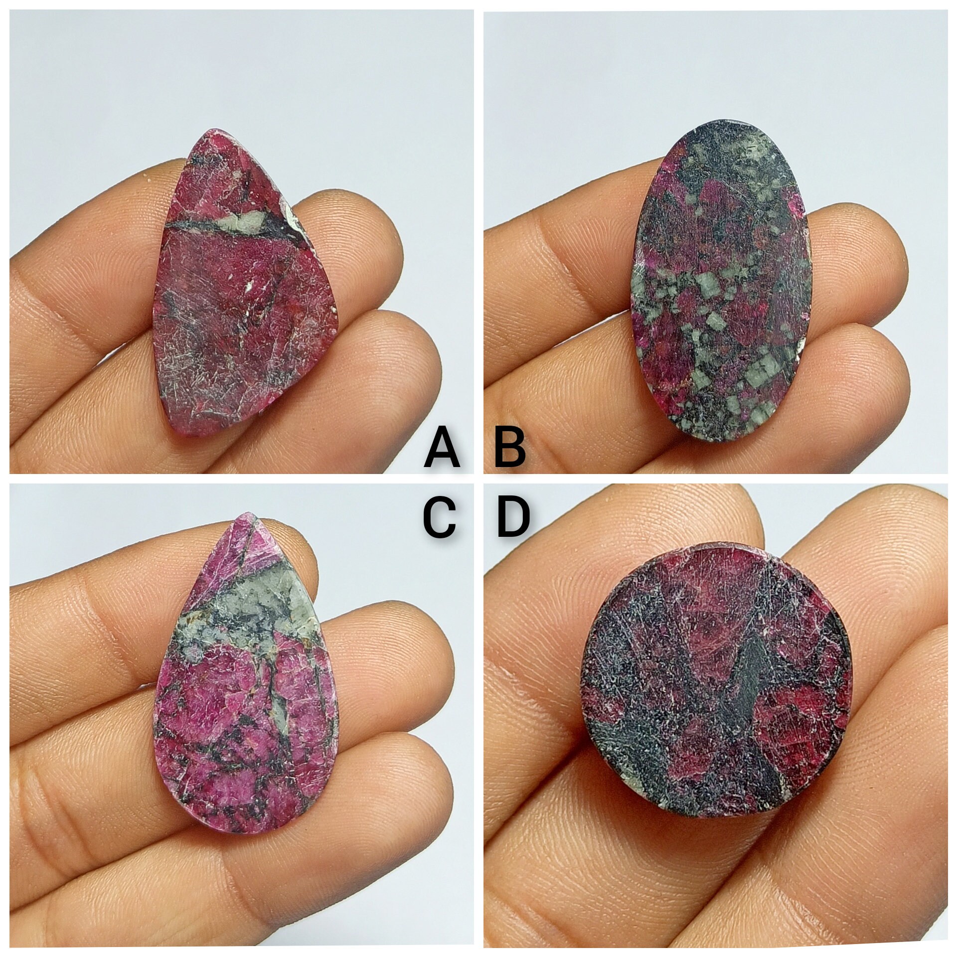 Top Quality Eudialyte Cabochon Gemstone Edulite Mix Shape - Etsy Hong Kong