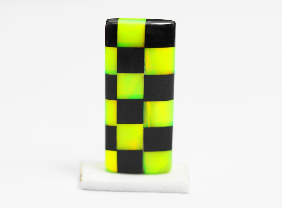 Superb Aurora Opal Checker Board Pattern Cabochon | Flashy Aura Opal ...