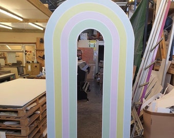 3D Rainbow Arch / Layers Arch Backdrop - Etsy UK