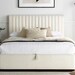 White Wooden Sleigh Style Bed Frame double/king by Time4sleep toulon - Etsy