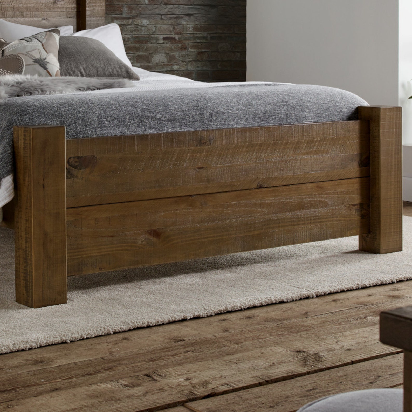 Solid Wooden Bed Frame Double/ King/ Super King by Time4sleep (plank ...