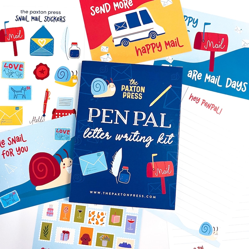 Pen Pal Letter Writing Kit for Snail Mail - Etsy