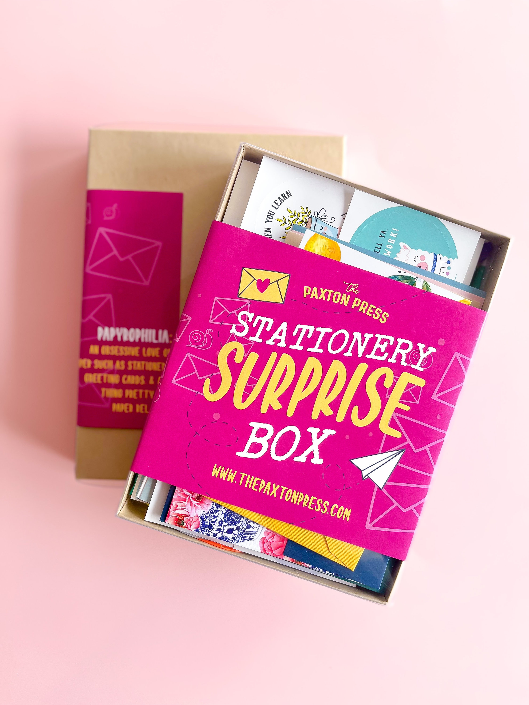 Stationery Surprise Box Mystery Grab Bag - Etsy
