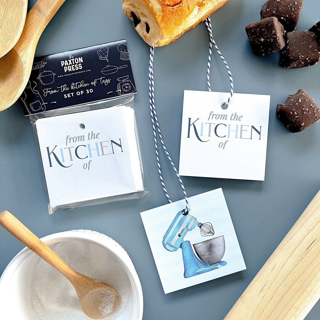 From the Kitchen of Mixer Tags - Set of 30 - Etsy