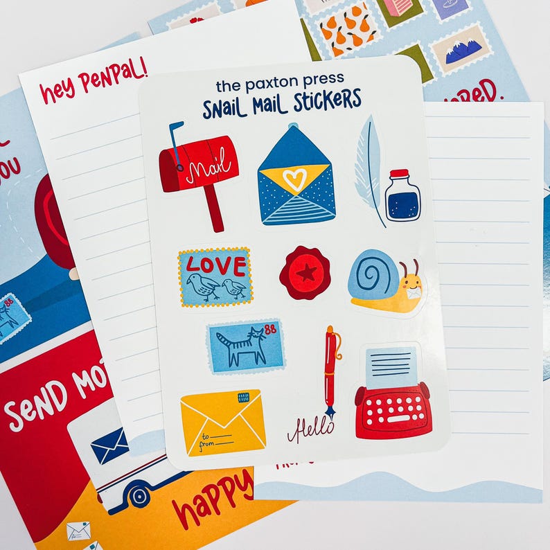 Pen Pal Letter Writing Kit for Snail Mail - Etsy