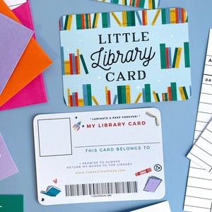D.I.Y. Little Library Pretend Play Kit - Etsy