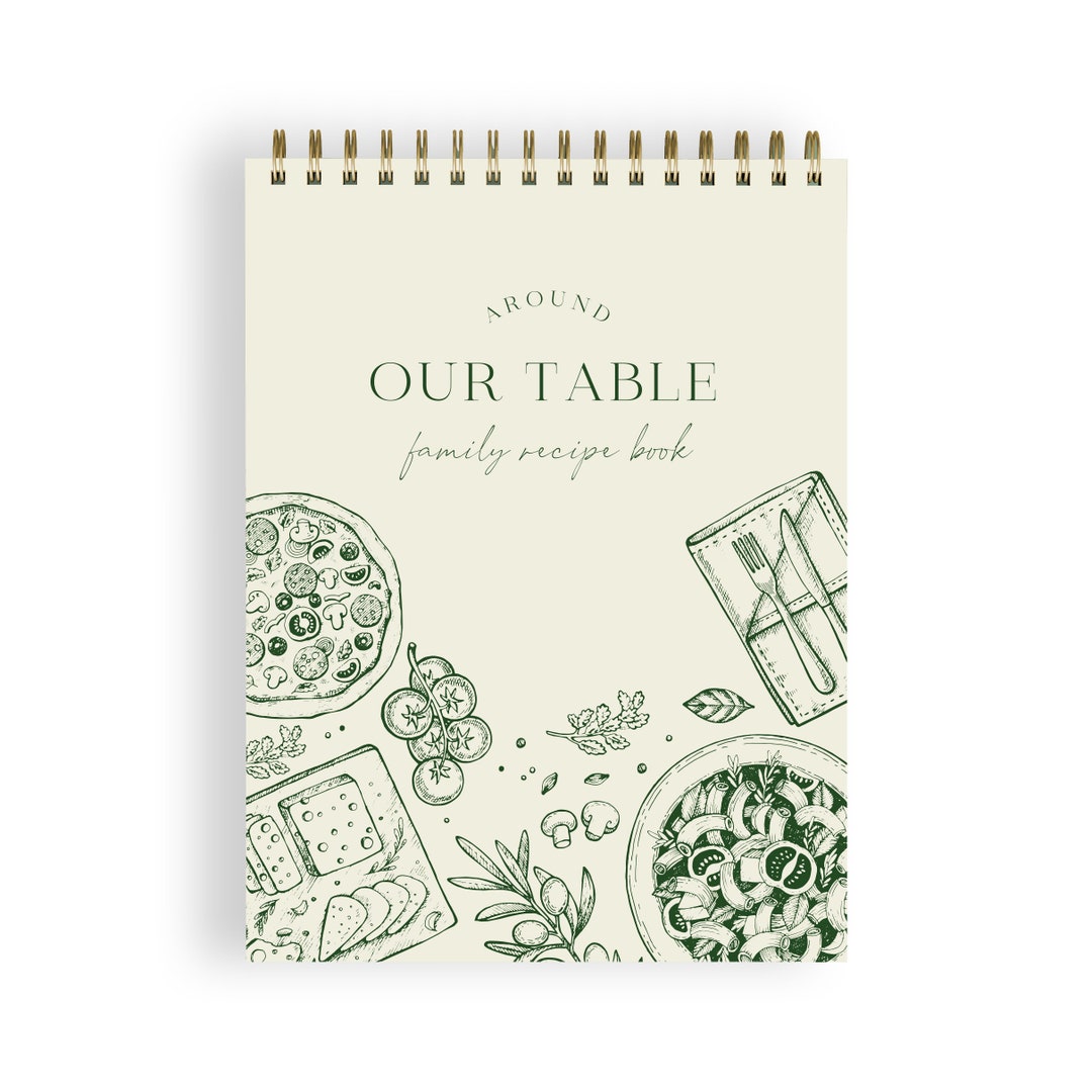 Around Our Table Family Recipe Book - Etsy