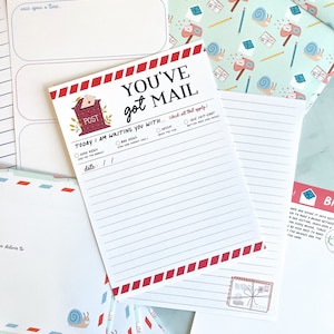 Snail Mail Letter Writing Kit - Etsy