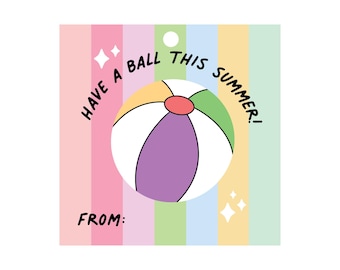 Have a Bright Summer End of Year Tags - Etsy