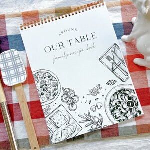 Around Our Table Family Recipe Book - Etsy