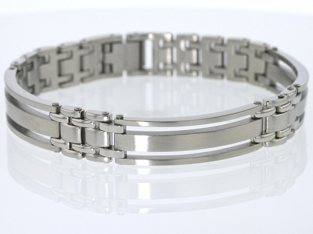 RCI Stamped 1.1MM Wide Stainless Steel Bracelet for Men! - Etsy