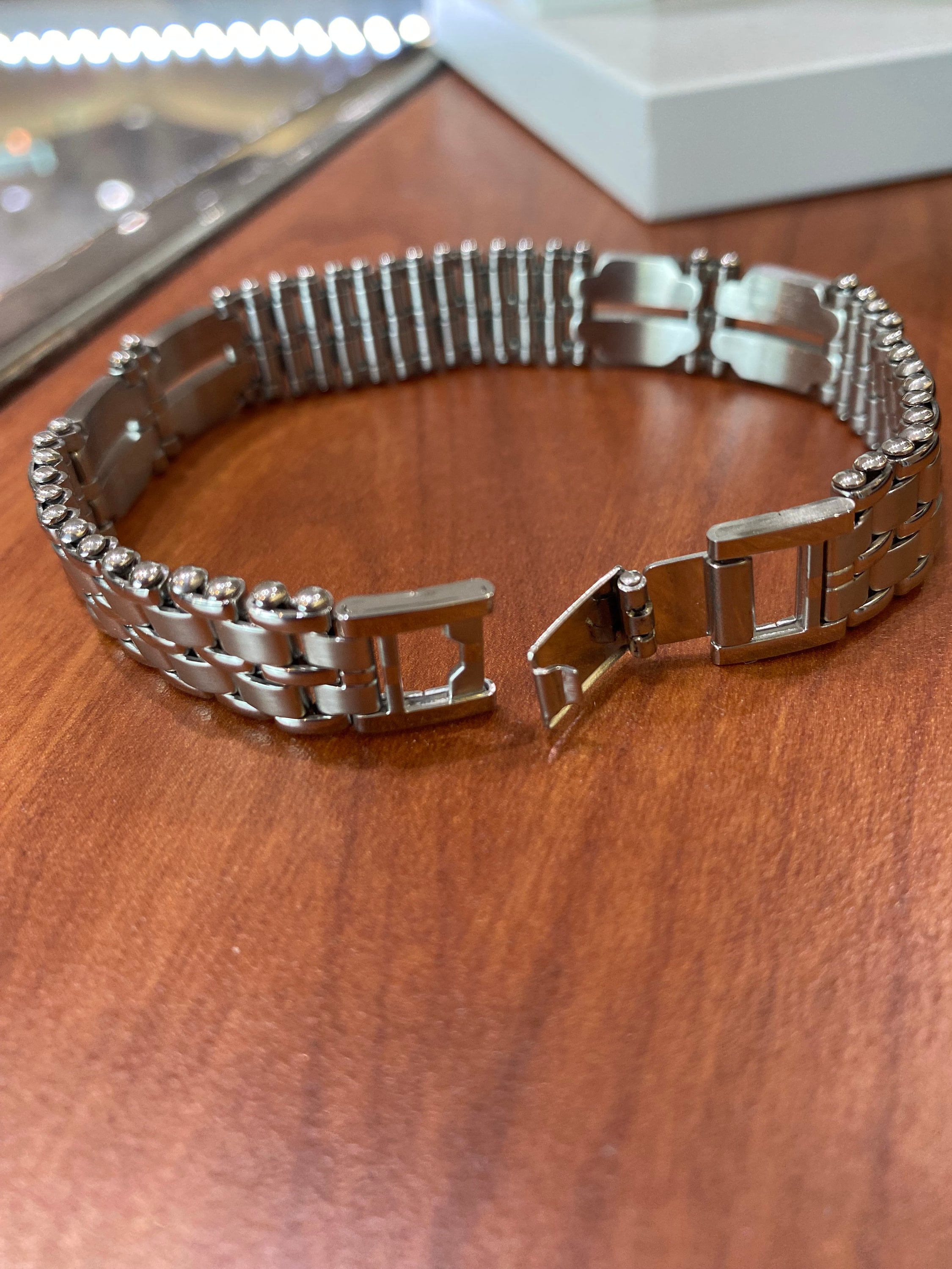 RCI Stamped 1.1MM Wide Stainless Steel Bracelet for Men! - Etsy