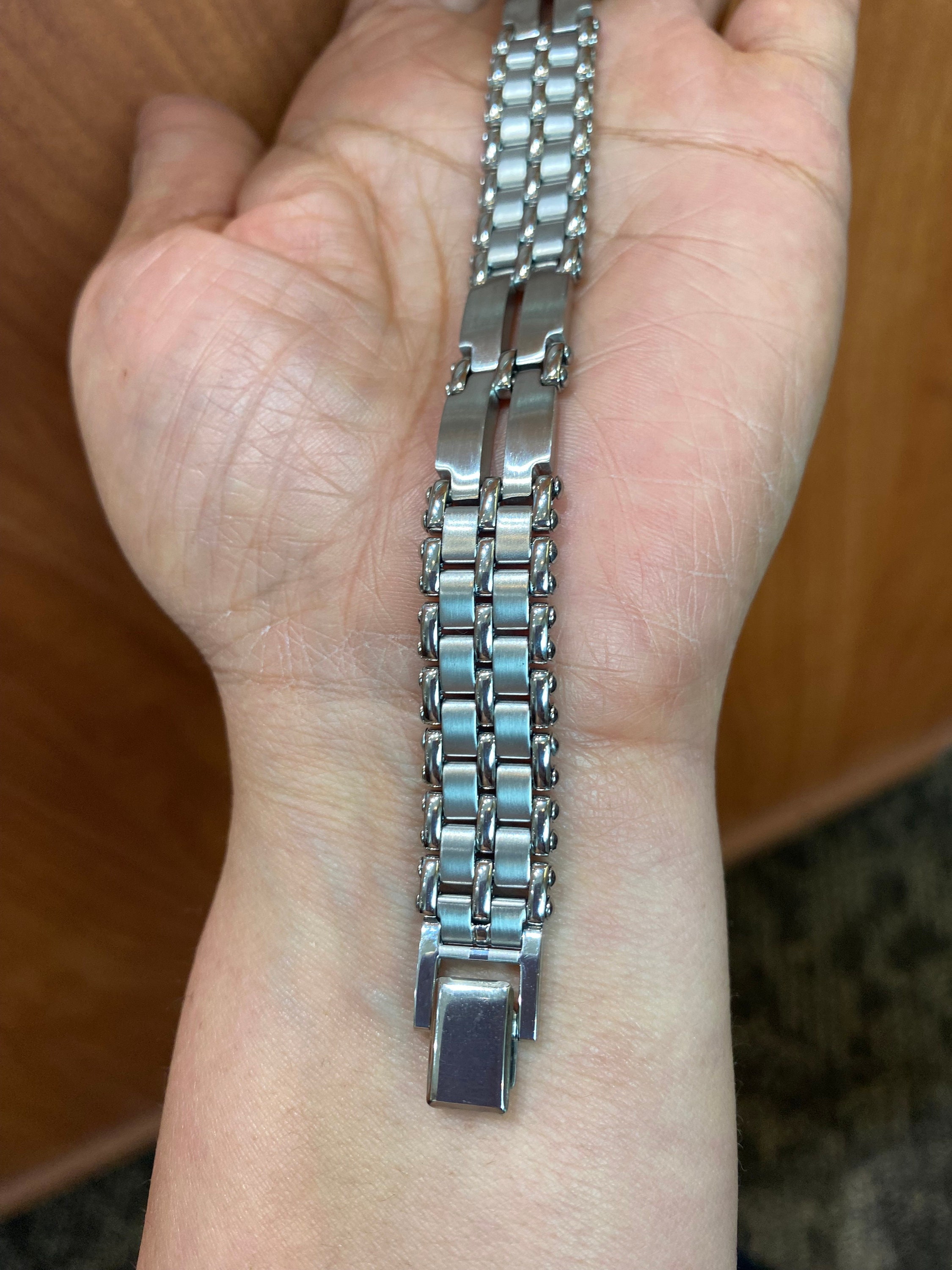 RCI Stamped 1.1MM Wide Stainless Steel Bracelet for Men! - Etsy