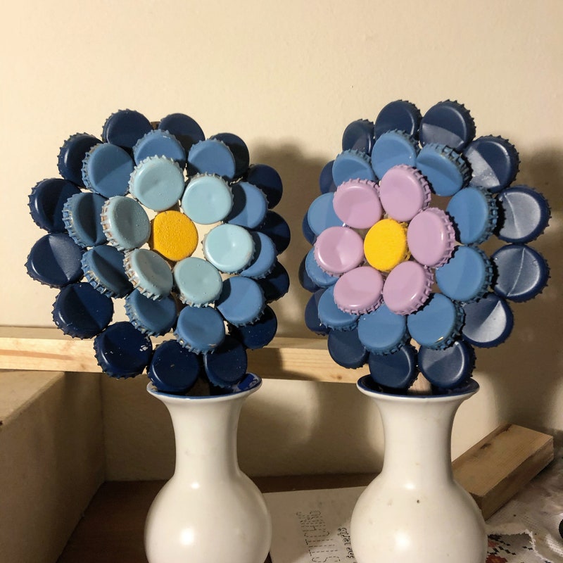 Bottle Cap Flowers - Etsy