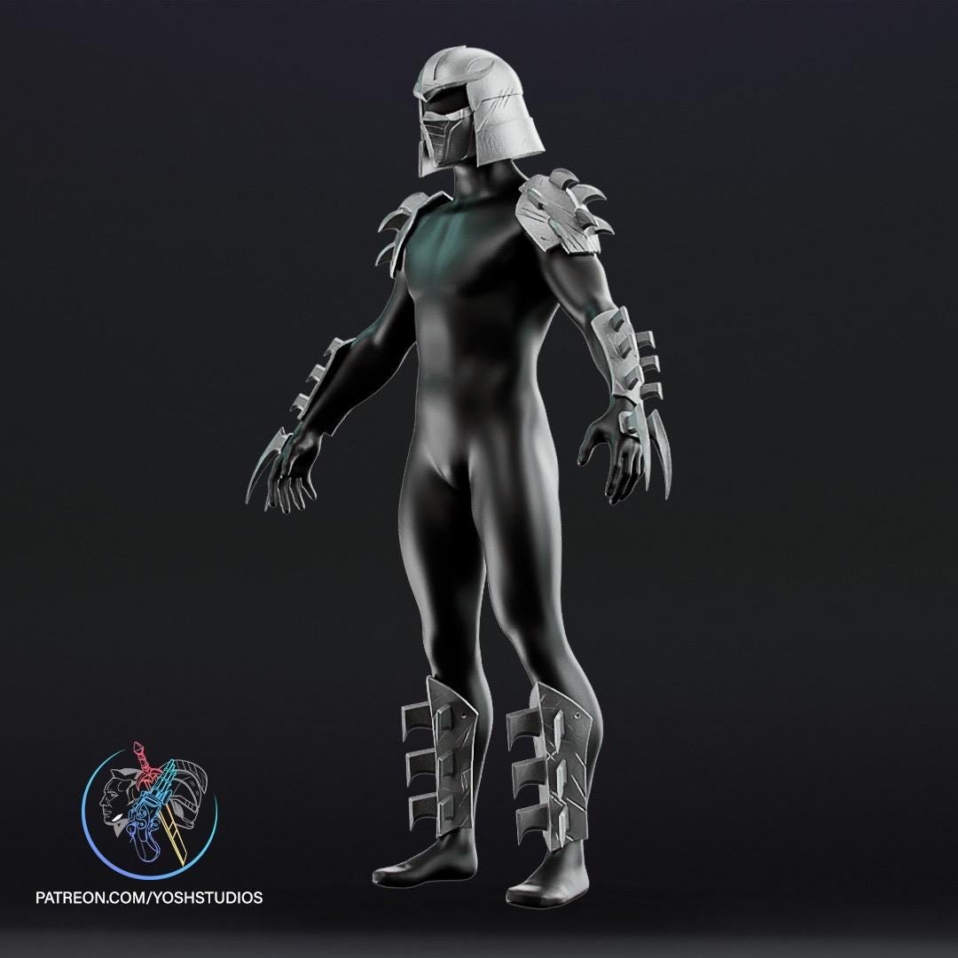 The Shredder Armor - Etsy