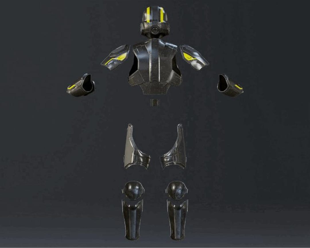 B-01 Tactical Armor 3D Print - Etsy