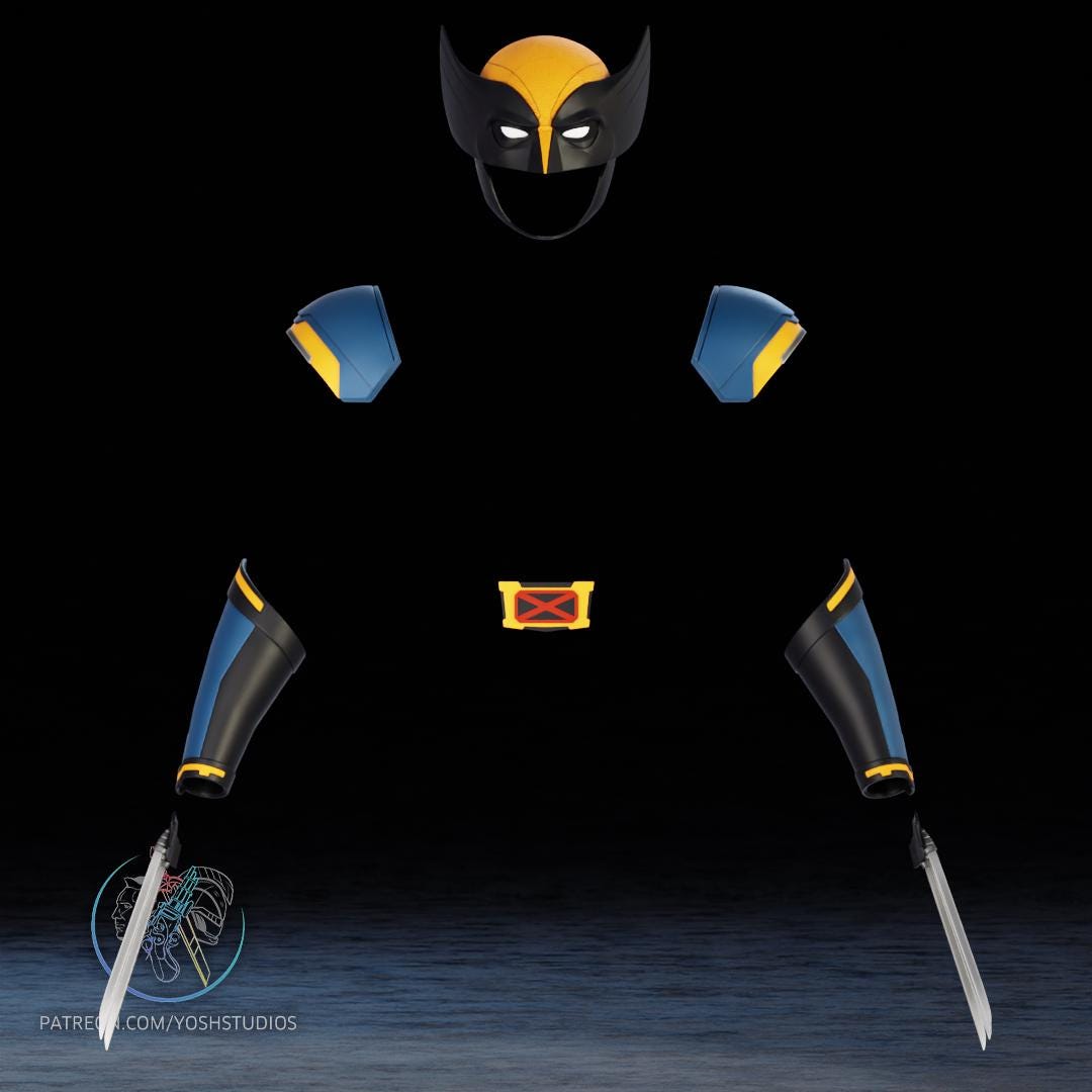 Wolverine Armor DP3 - Etsy