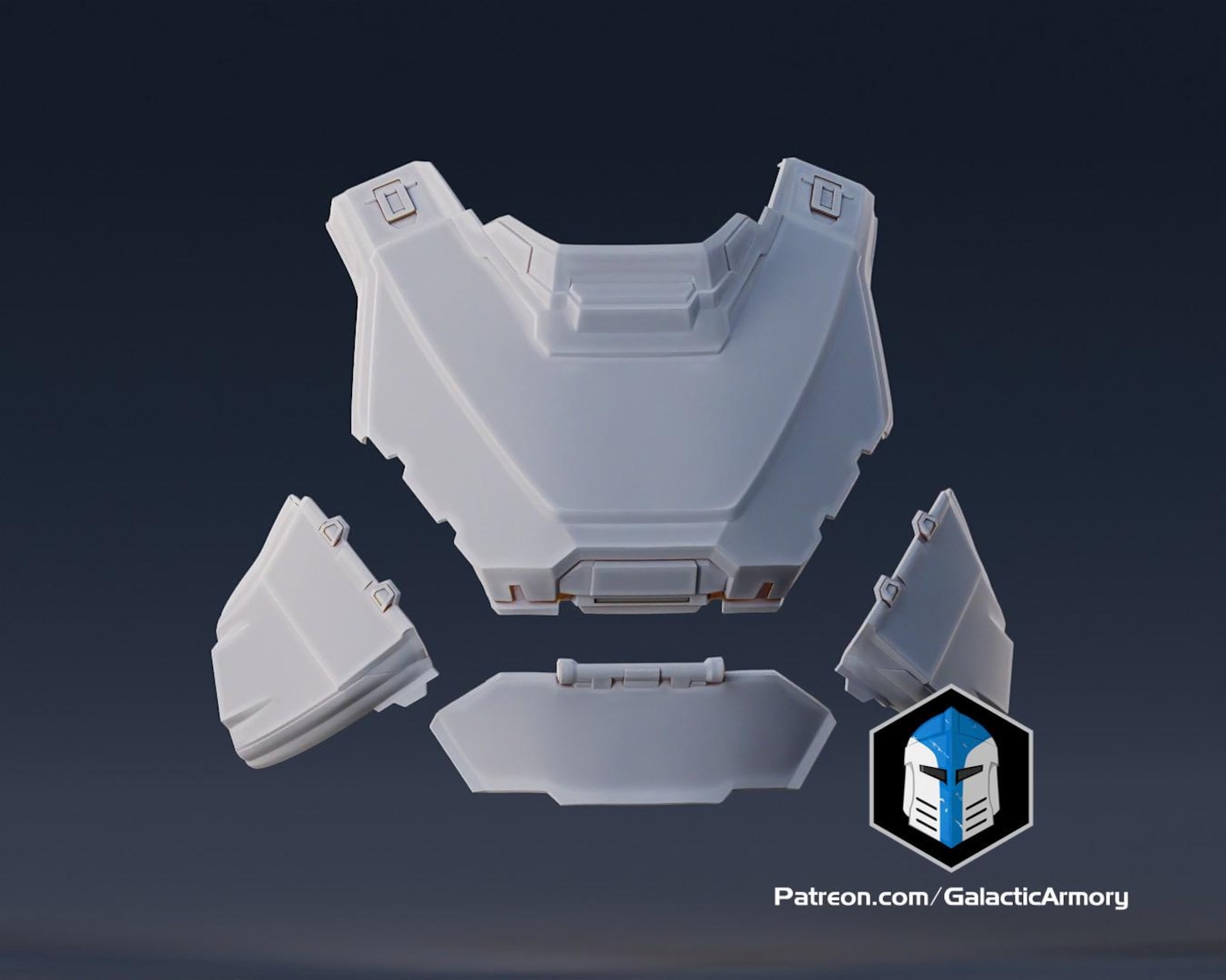 B-01 Tactical Armor 3D Print - Etsy