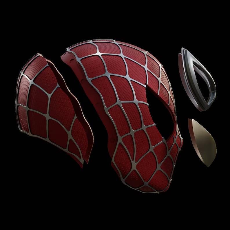 Spider-man Helmet 3D Print - Etsy